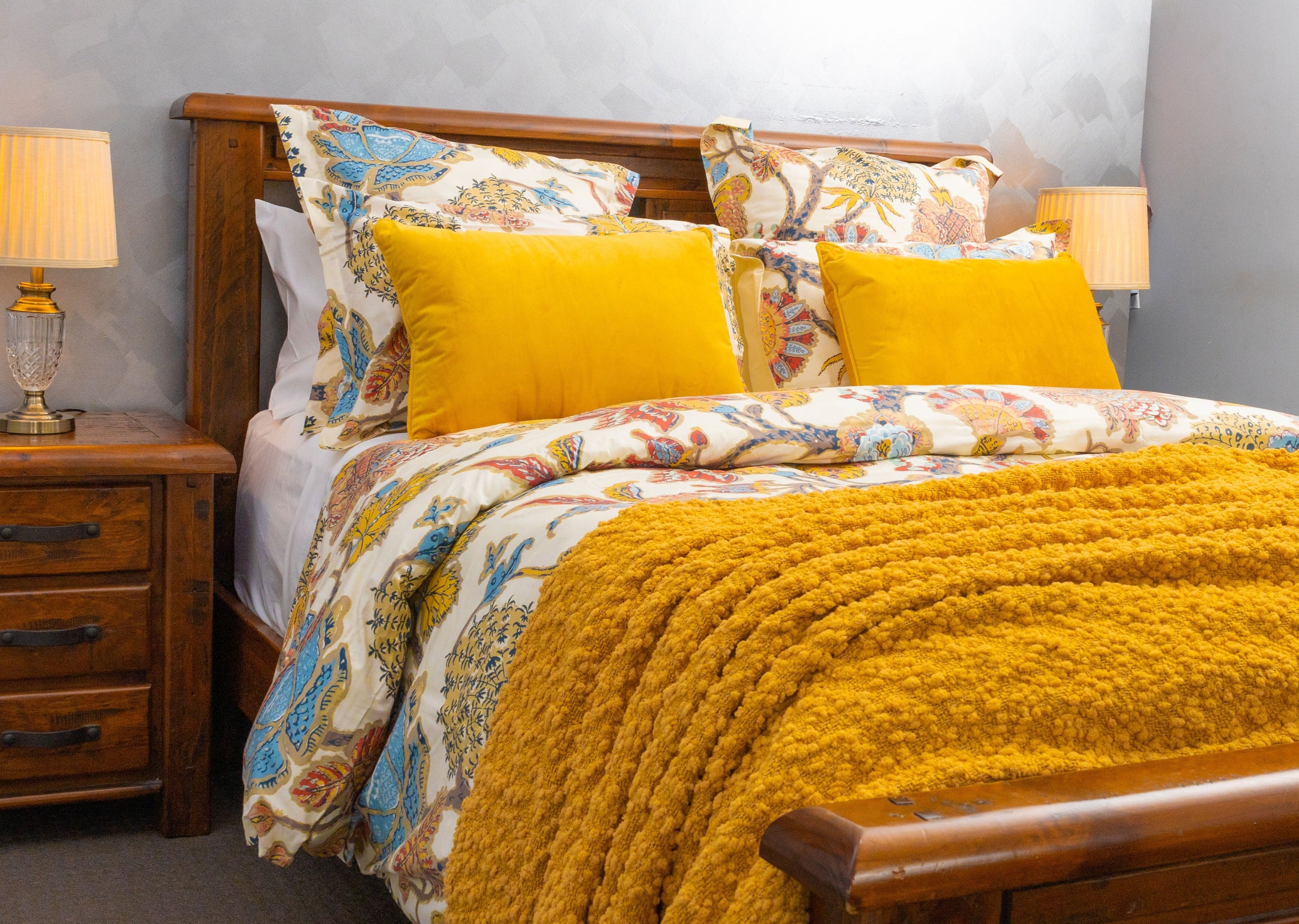 Quilted Cover Set | Yellow Quilt Cover Set | Etyhannah – Etyhannah